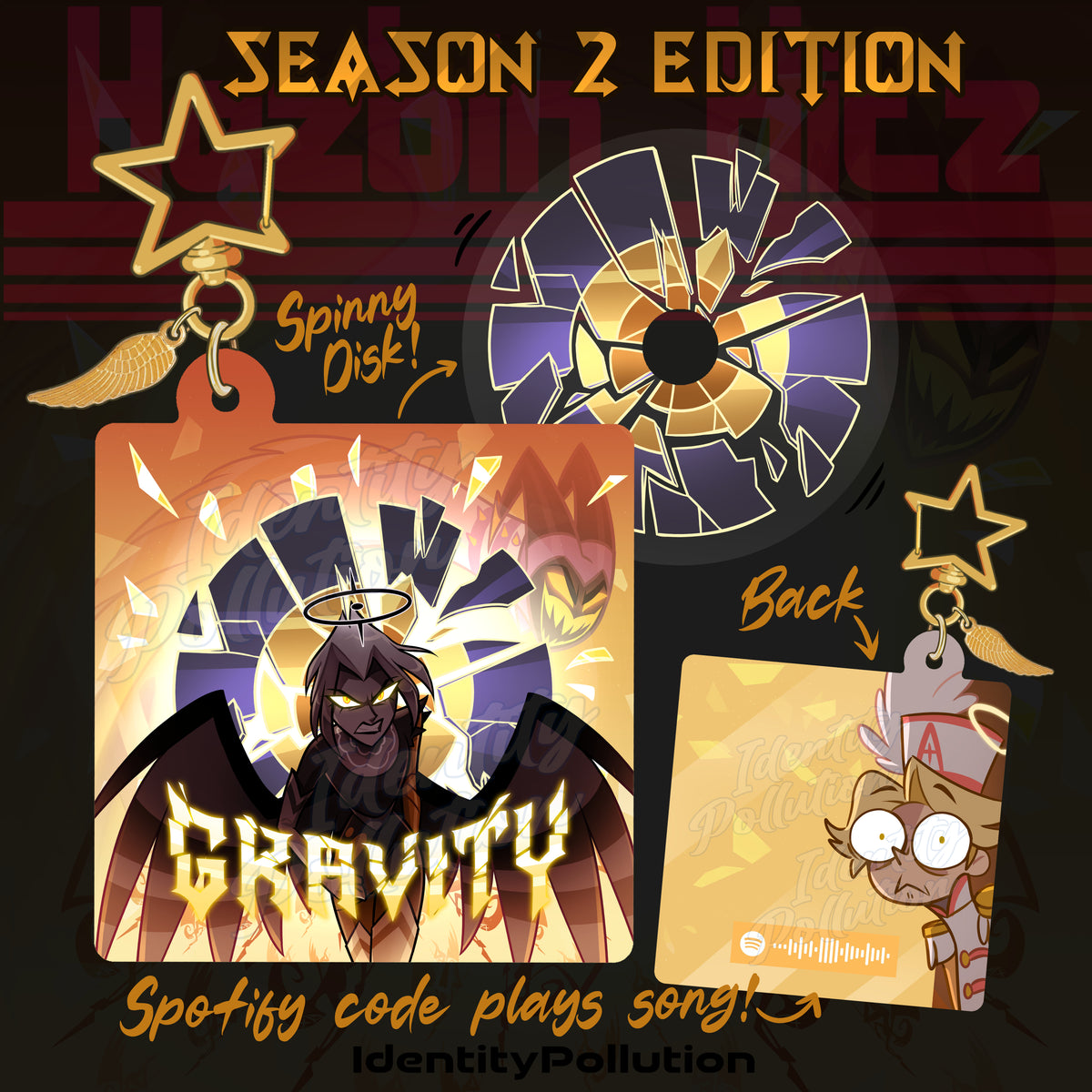 Gravity CD Charm {PRE-ORDER} – IdentityPollution