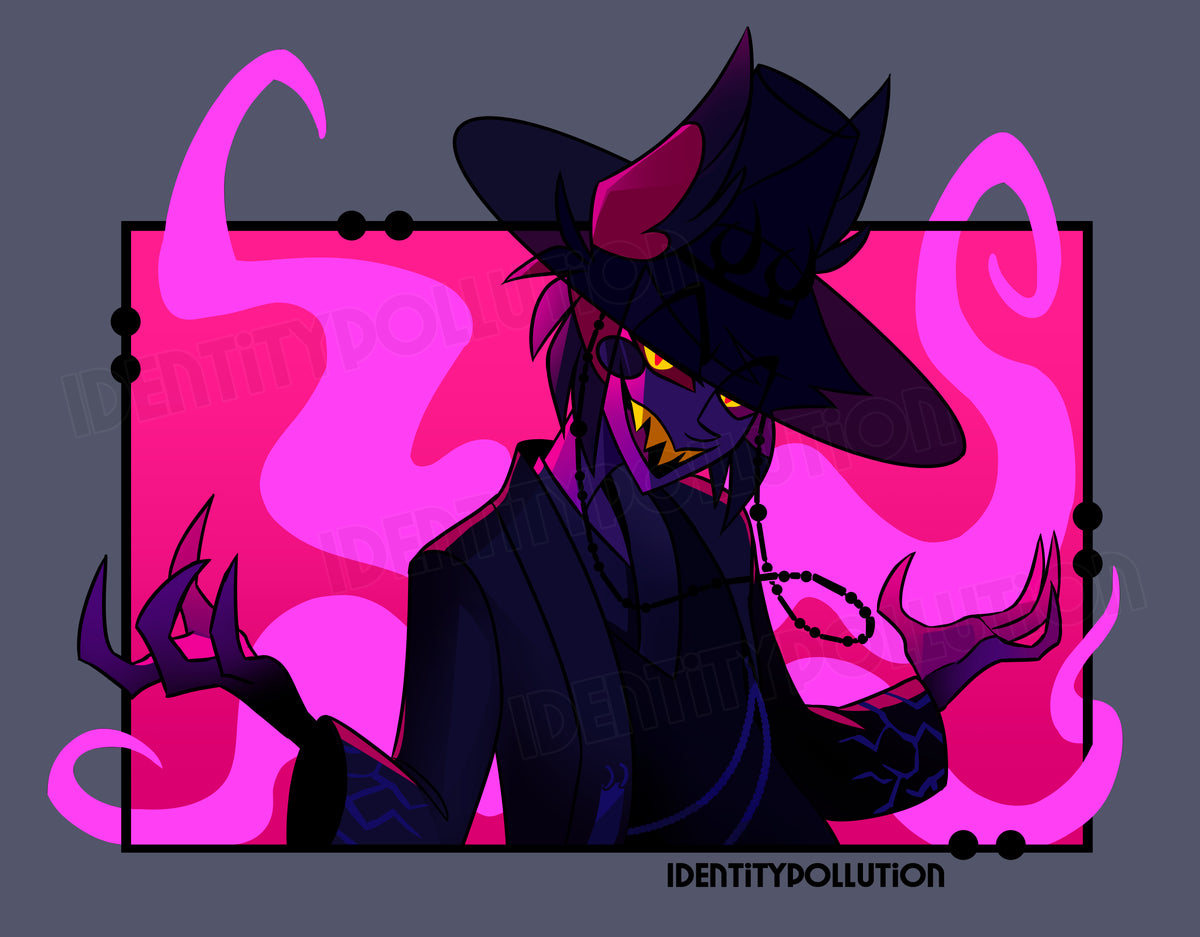 Your Idol Lucifer & Alastor Pins {PRE-ORDER} – IdentityPollution